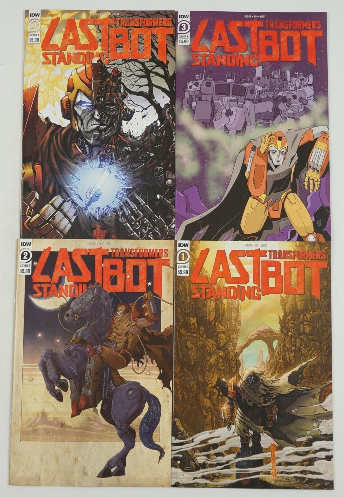 Transformers: Last Bot Standing #1-4 VF/NM complete series IDW all B ...