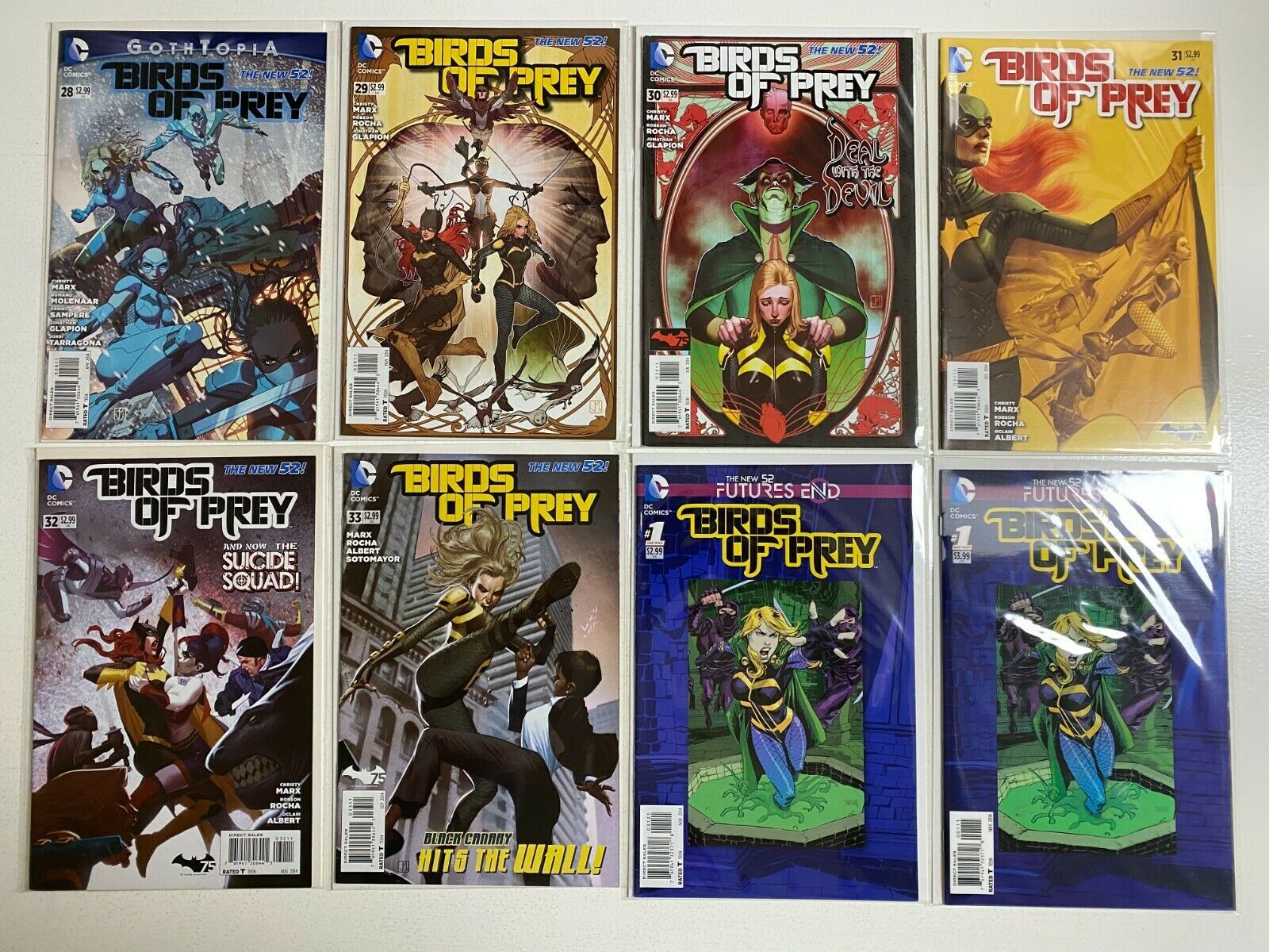 Birds of Prey (3rd series) lot from:#0-33 + 2 more 32 diff 8.0 VF (2011 ...
