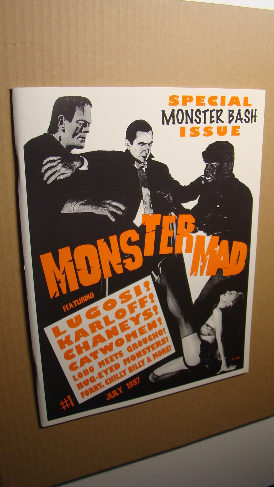 Monster Bash Special 1 *Nm+ 9.6* Lugosi Karloff Frankenstein Famous ...