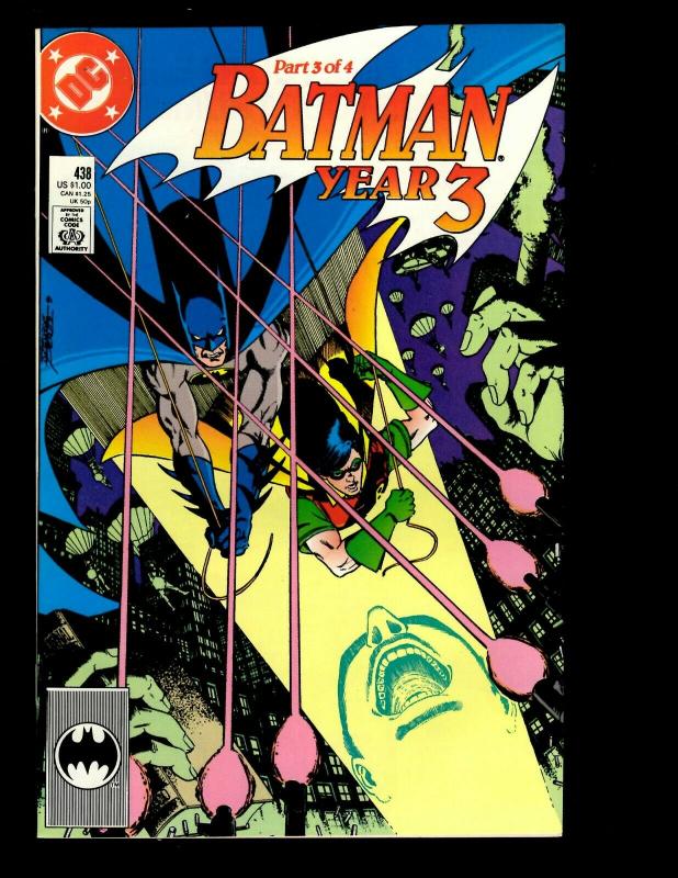 Lot Of 10 Batman DC Comics # 436 437 438 439 440 441 442 443 444 445 ...