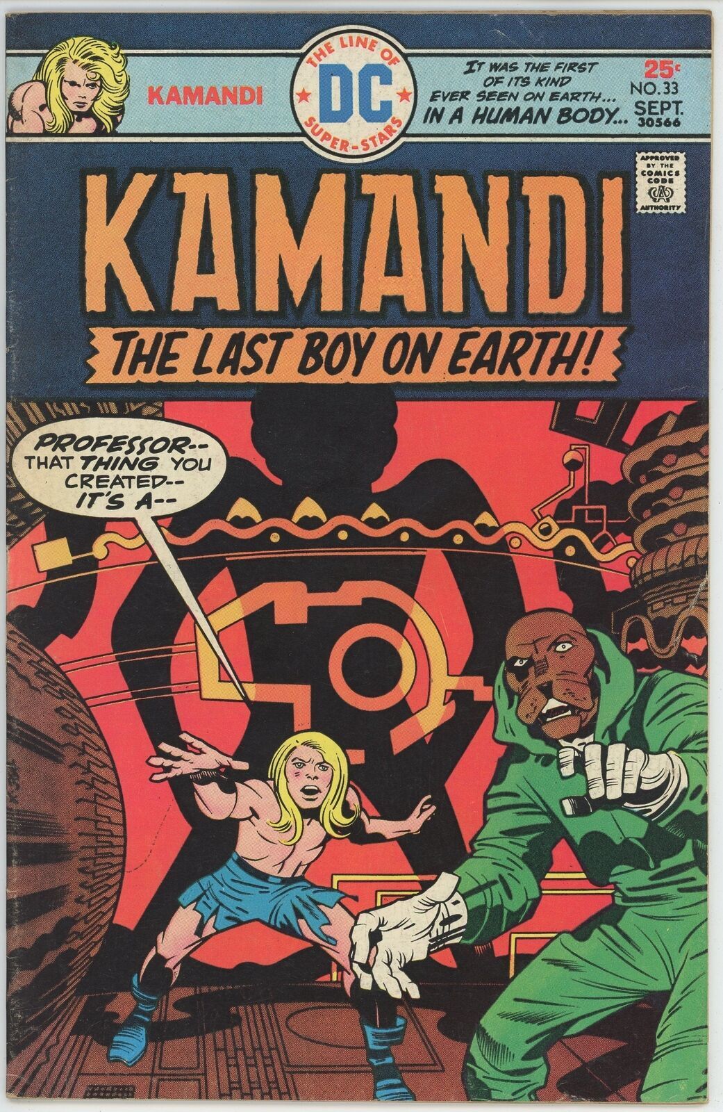 Kamandi #33 (1972) - 6.0 FN *Blood and Fire* | Comic Books - Bronze Age ...