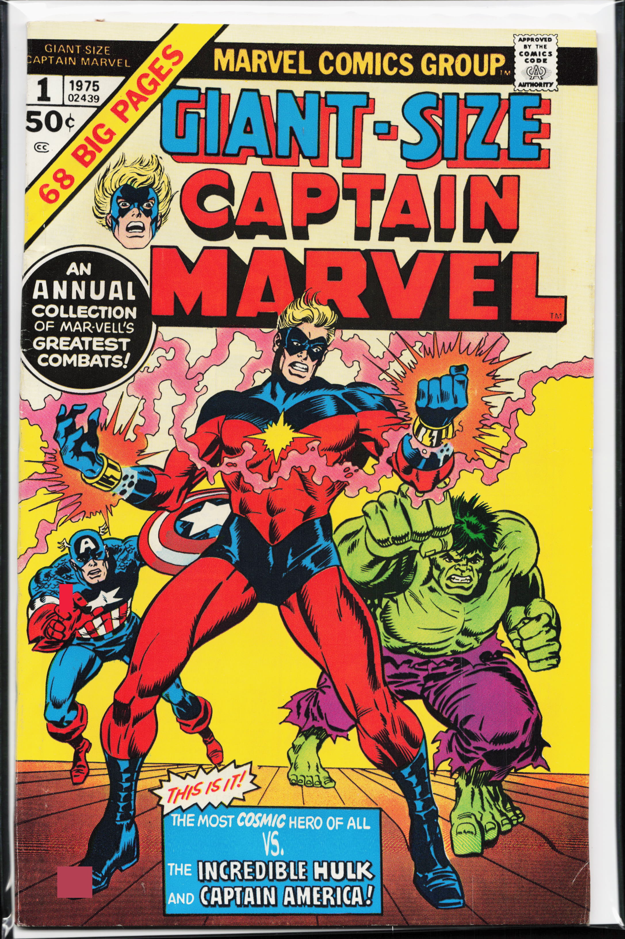 Giant-Size Captain Marvel (1975) Captain Marvel | Comic Books - Bronze ...