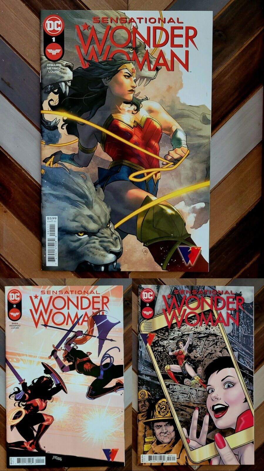 Sensational Wonder Woman #1-3 NM (DC, 2021) Set of 3, Custom bundle ...