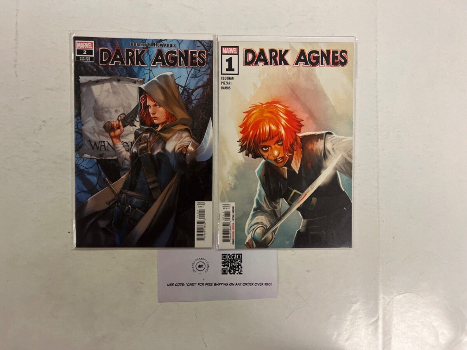 2 Dark Agnes Marvel Comic Books # 1 2 Avengers Defenders Iron Man Hulk ...
