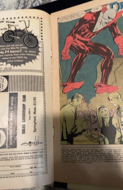 Strange Adventures #214 (1968)Neal Adams art/cover and run | Comic ...