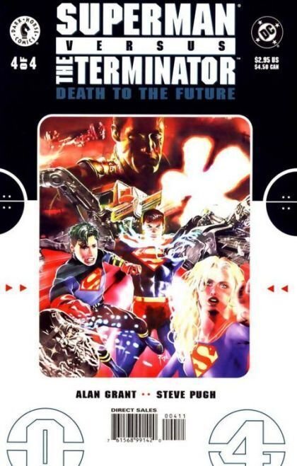 Superman versus The Terminator: Death to the Future #4 | Comic Books ...