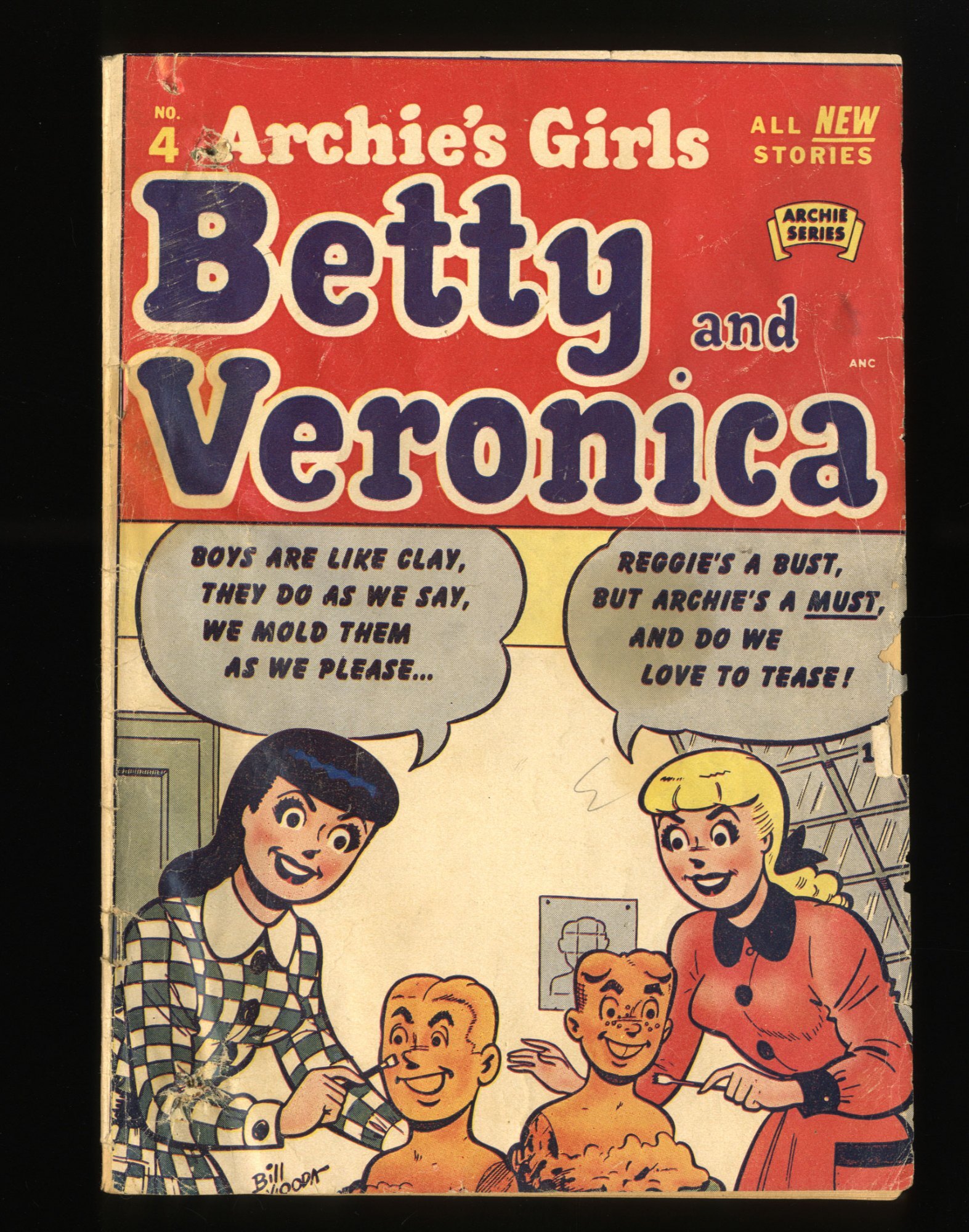 Archie's Girls Betty and Veronica #4 GD 2.0 See Description (Qualified ...