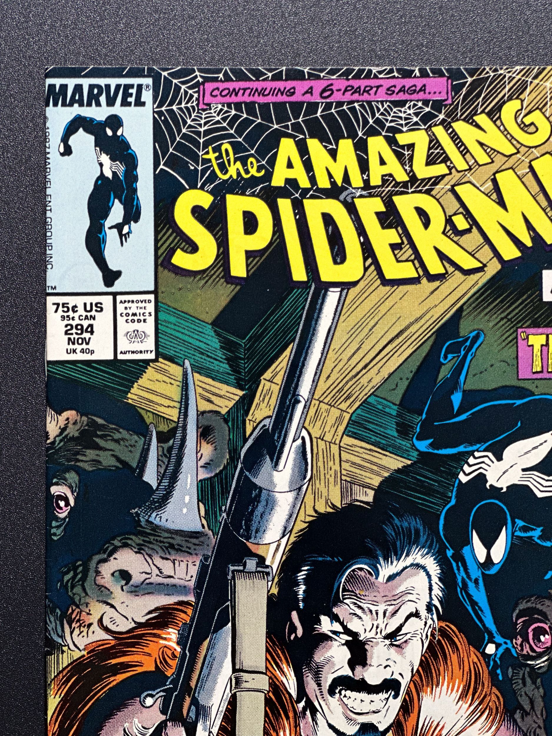 The Amazing Spider-Man #294 (1987) Karvens Last Hunt pt 5 - VF+ | Comic ...