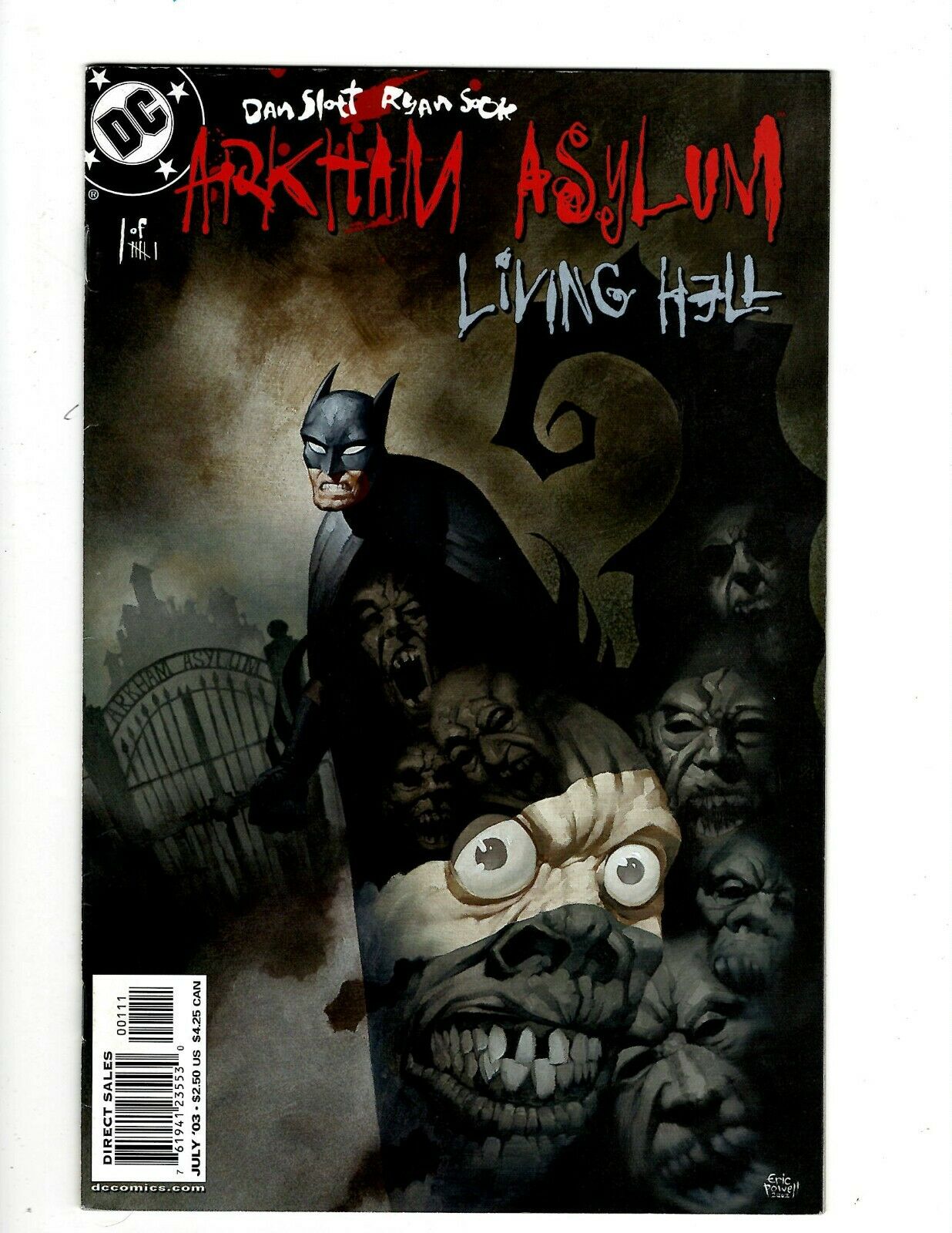 Batman Arkham Asylum Complete DC Comics Ltd Series # 1 2 3 4 5 6 Joker ...