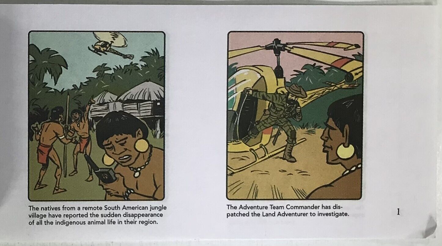 GI JOE ADVENTURE TEAM Mini Comic — Eight Legs of Danger 2009 Fun ...