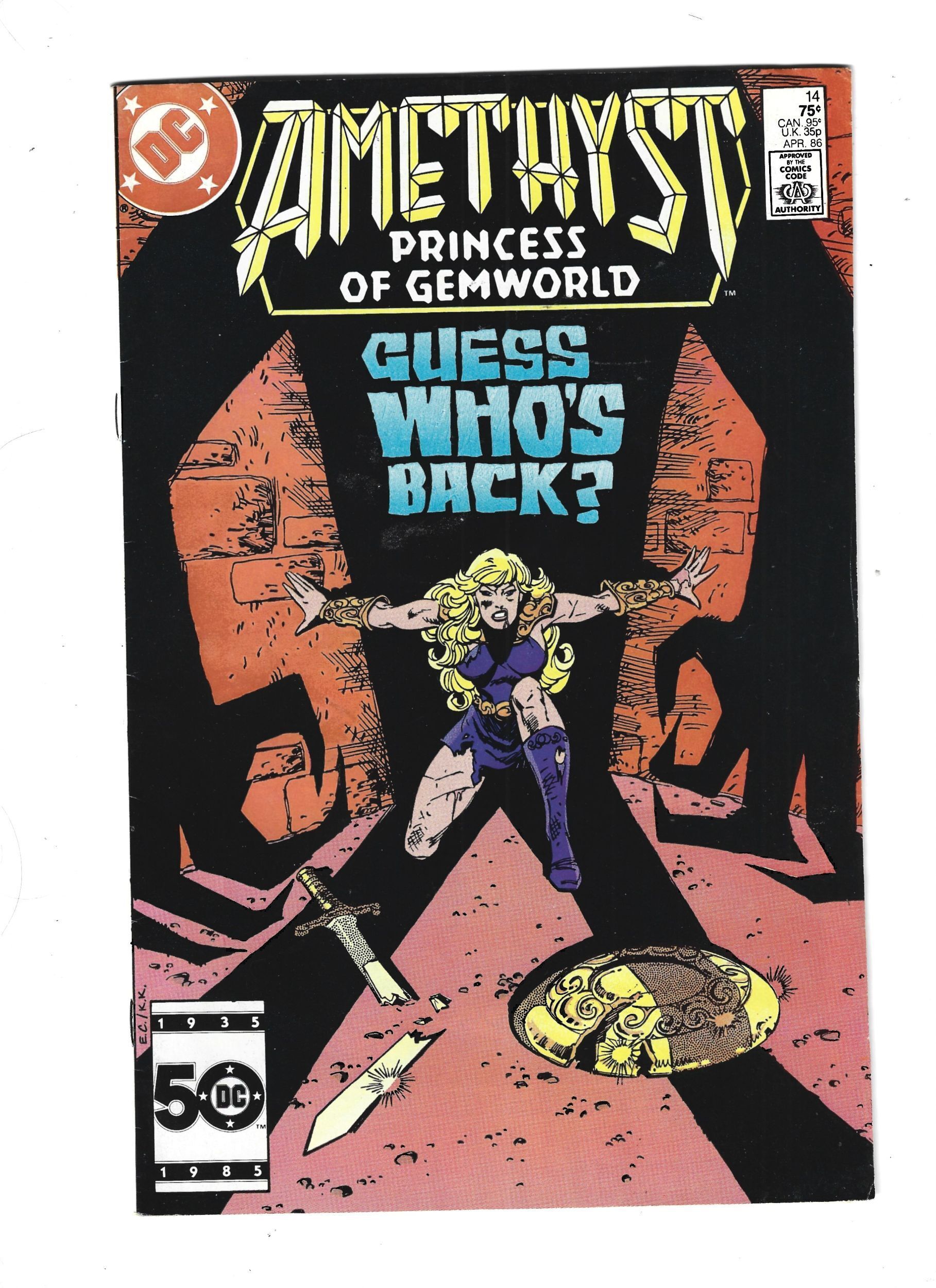 Amethyst, Princess of Gemworld #14 (1986) b2 | Comic Books - Copper Age ...
