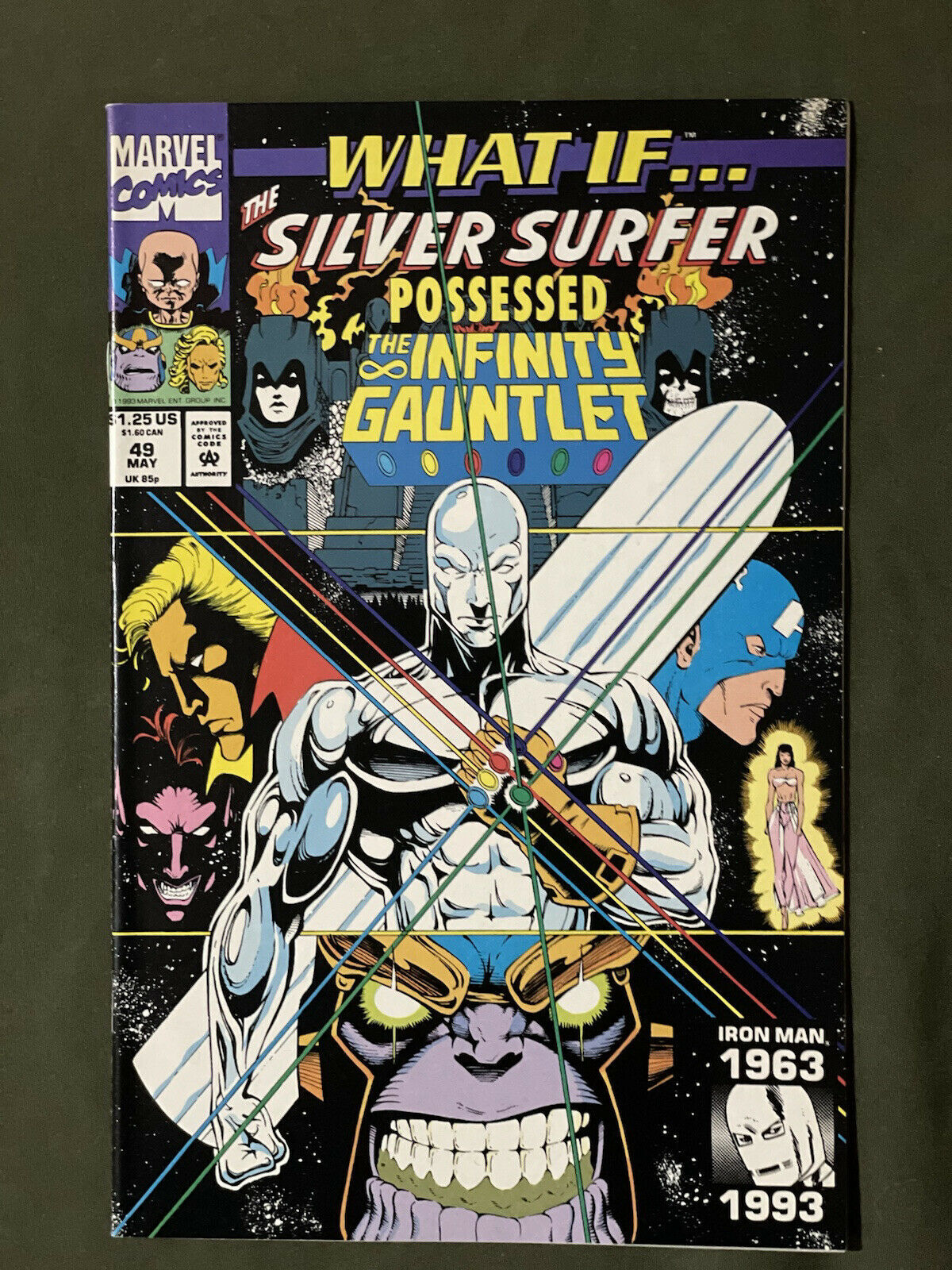 What if…Silver Surfer Possessed The Infinity Gauntlet? Vol.2 #49 (1989 ...