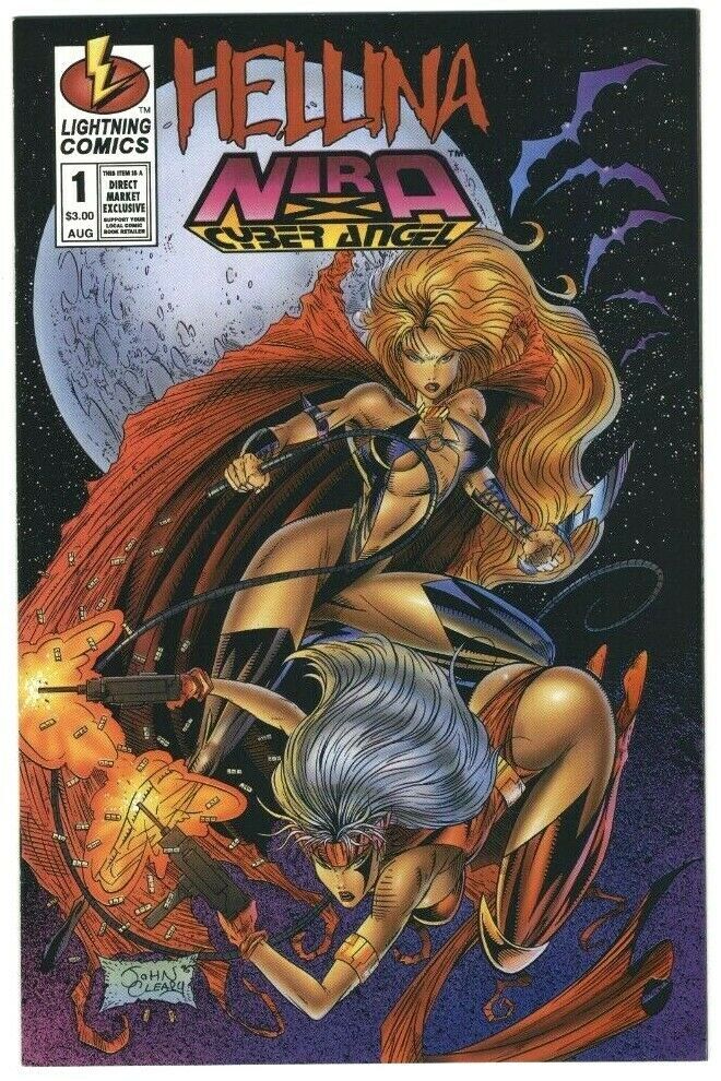 Hellina/Nira X Cyber Angel #1 - Lightning Comics - August 1996 | Comic Books - Modern Age ...