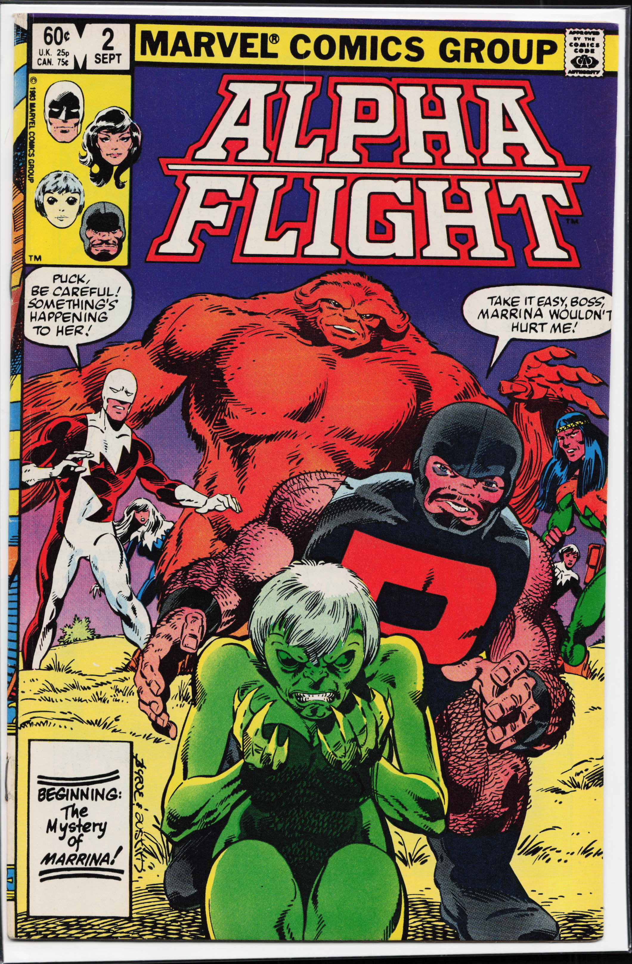 Alpha Flight #2 (1983) Alpha Flight | Comic Books - Bronze Age, Marvel ...