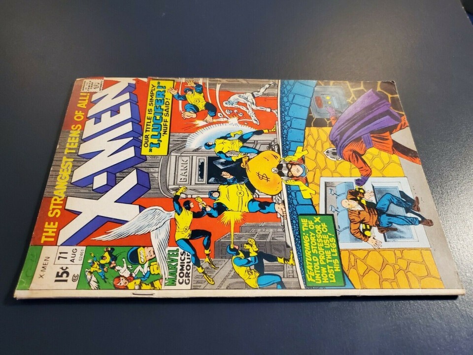 X-Men #71 (1971) VG (4.0) Origin of Professor X retold | | Comic Books ...