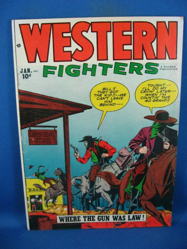 Western Fighters VOL 4 # 2 F+ Krigstein 1952 | Comic Books - Golden Age ...