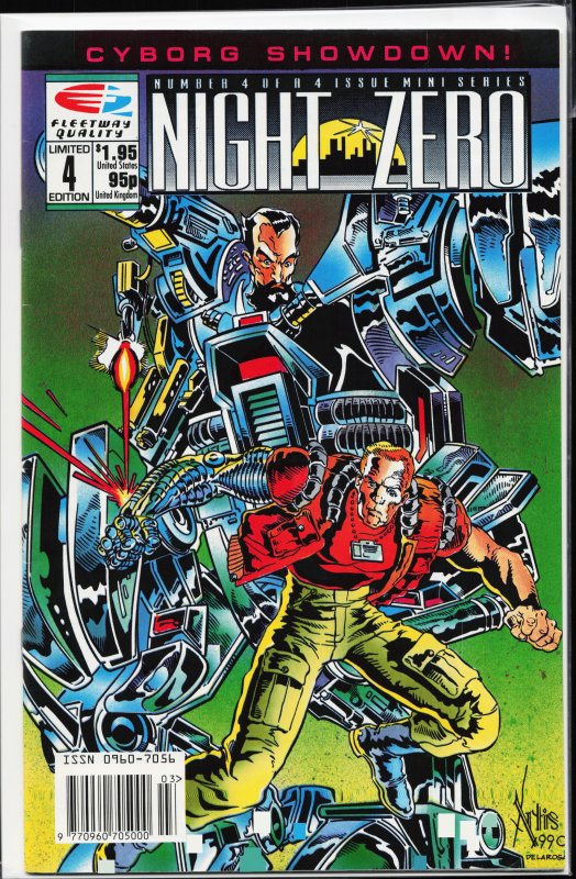 Night Zero #4 (1991) | Comic Books - Copper Age, Fleetway, Crime ...