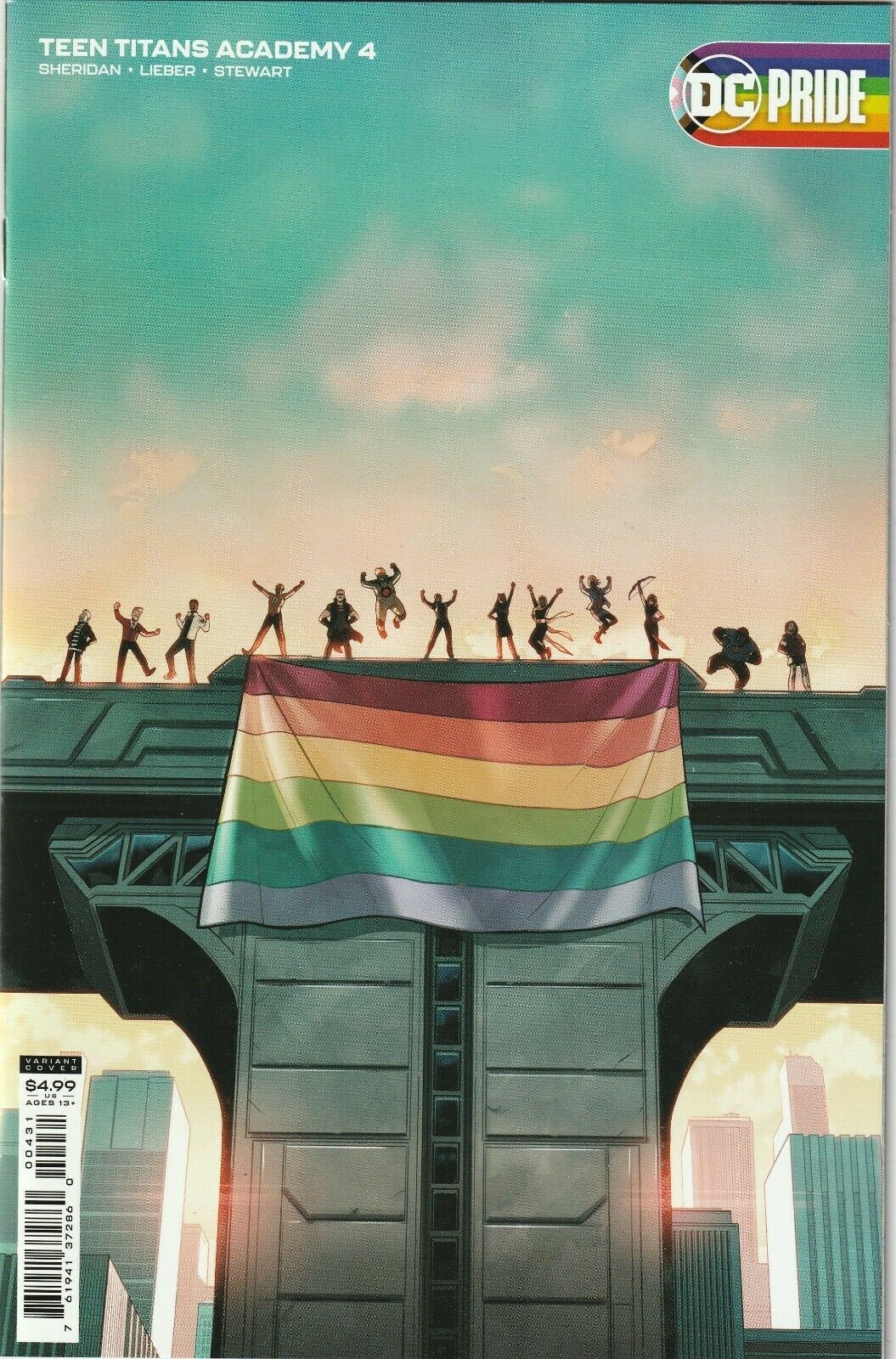 Teen Titans Academy # 4 Pride Variant Cover NM DC | Comic Books ...