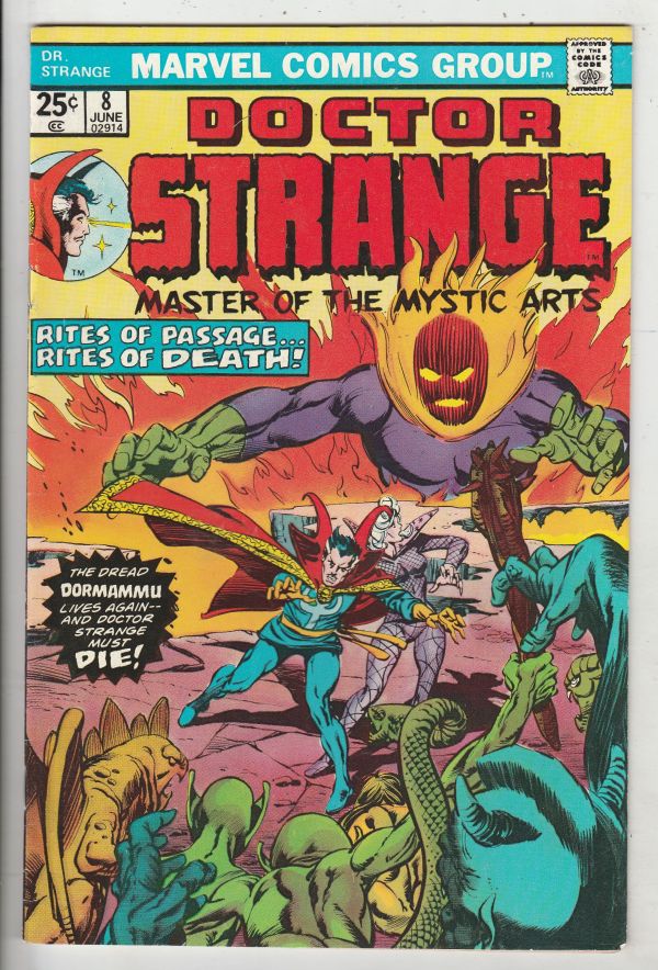 Doctor Strange #8 (Jun-75) NM- High-Grade Dr.Strange | Comic Books ...