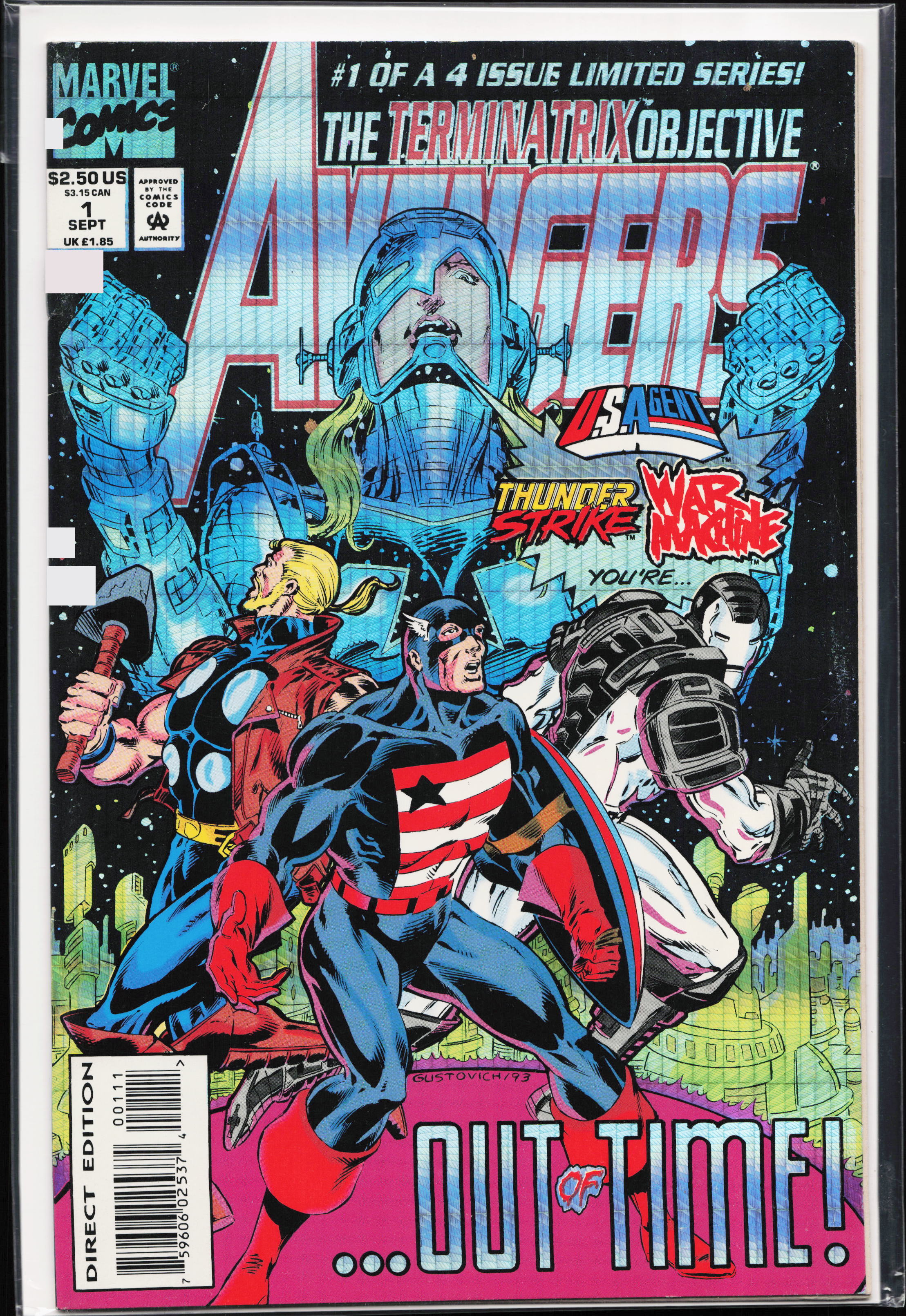 Avengers: The Terminatrix Objective #1 (1993) The Avengers [Key Issue ...