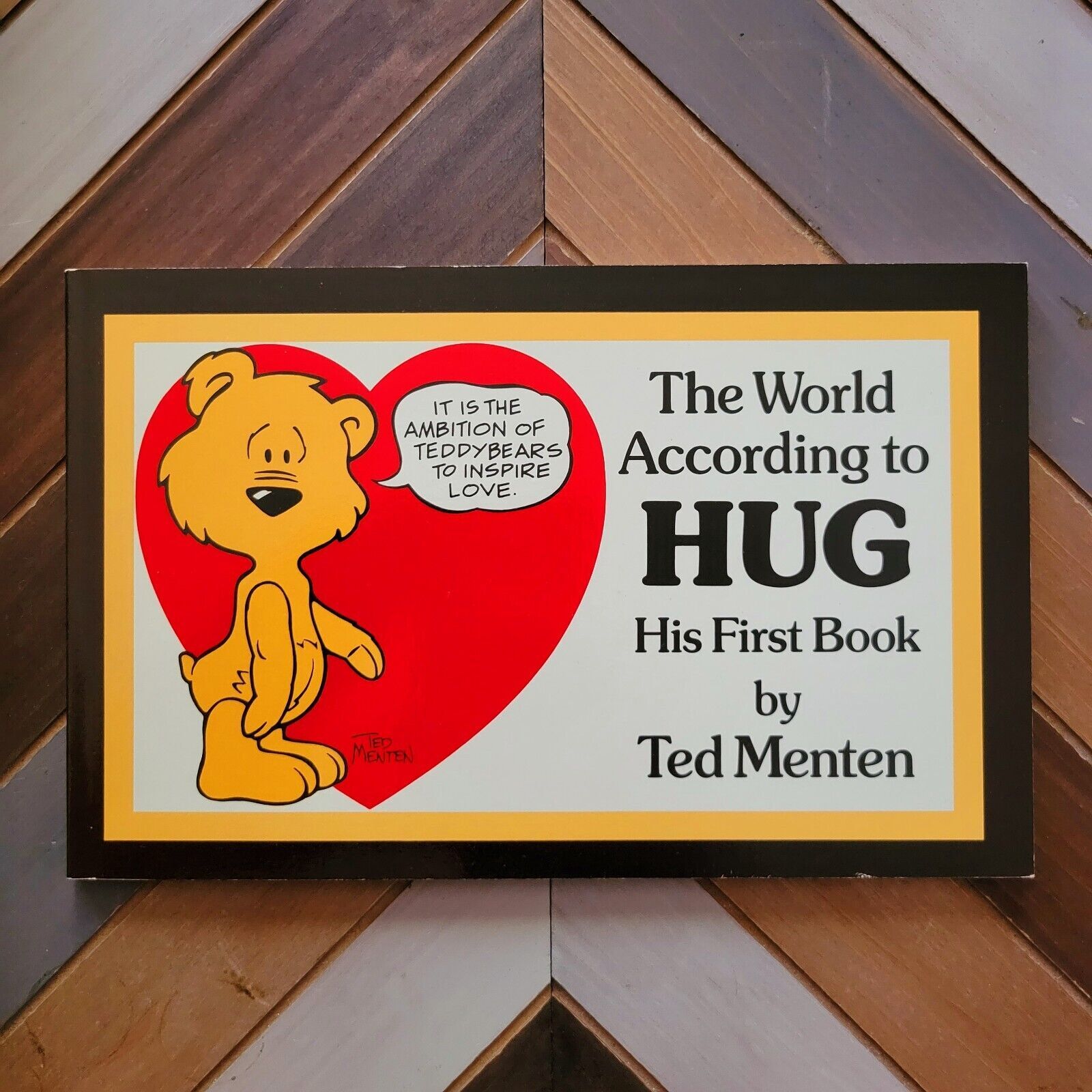 "THE WORLD ACCORDING TO HUG" (Tim Menten 1984) His First Book - Comic ...