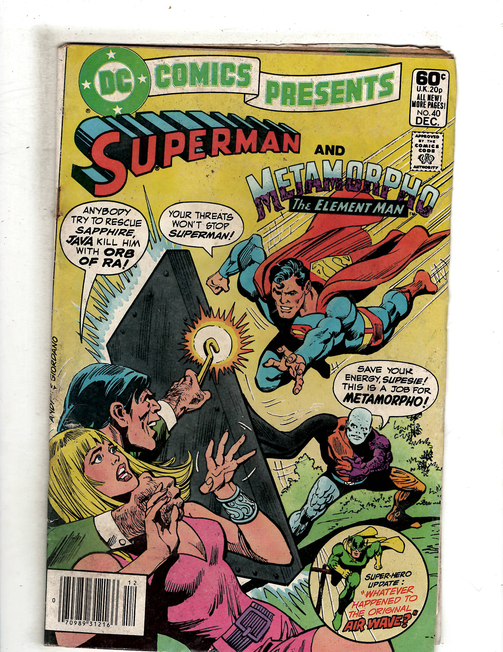 DC Comics Presents #40 (1981) DC Comics Superman Flash OF6 | Comic ...