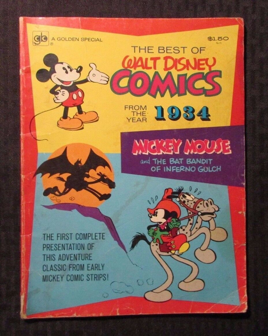 BEST OF WALT DISNEY COMICS From 1934 G/VG 3.0 Mickey Mouse | Comic ...