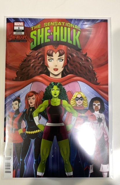 The Sensational She-Hulk #1 NM/MT Gisele Lagace Avengers 60th Variant ...