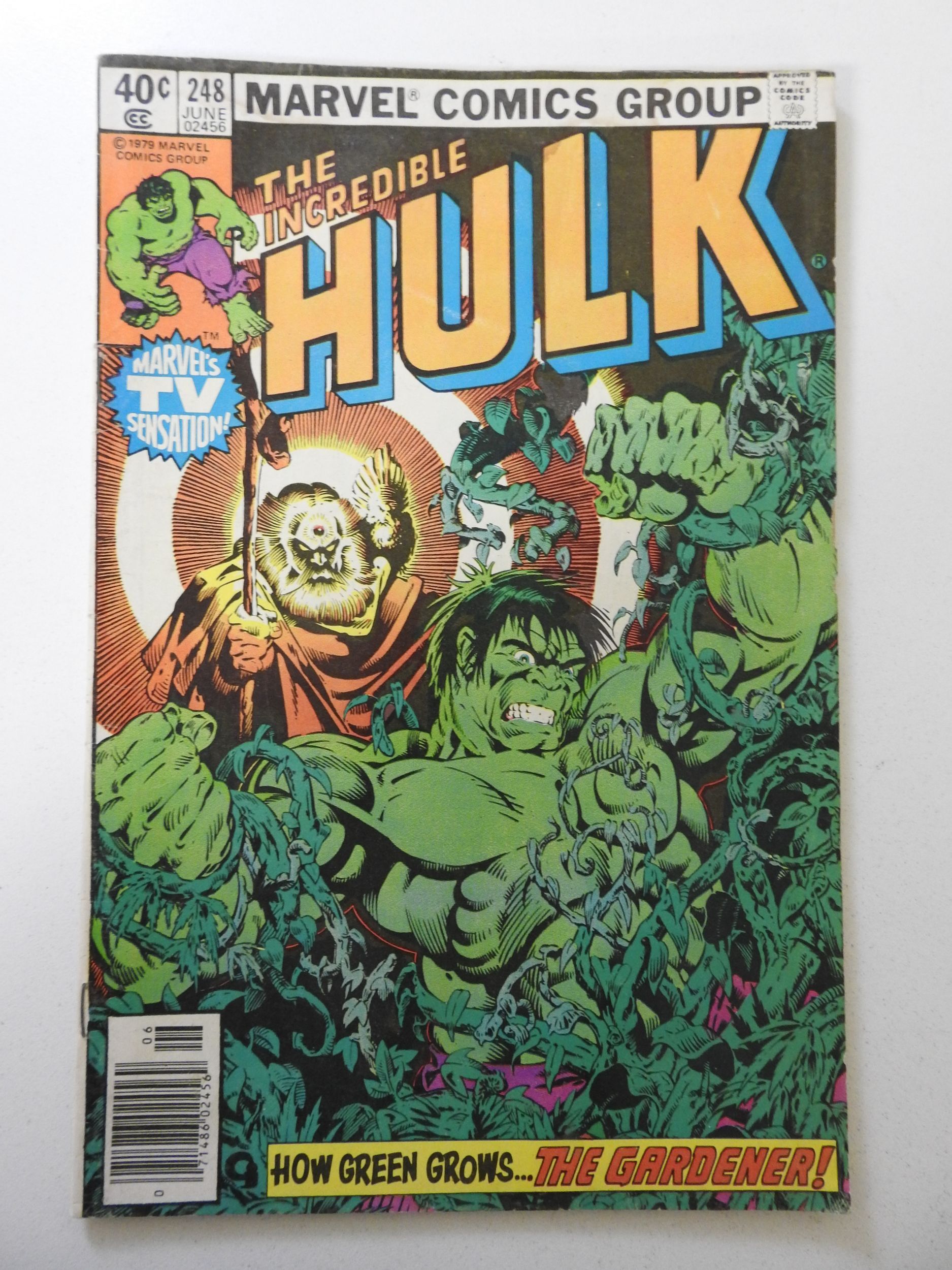 The Incredible Hulk #248 (1980) VG- Condition moisture stain | Comic ...