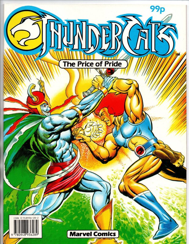 Thundercats The Price of Pride - UK Graphic Novel Reprint - RARE - 1986 ...