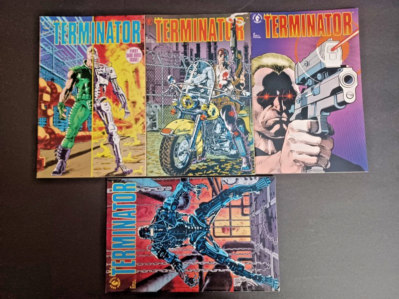 Terminator #1 2 3 & 4 Complete Set - Dark Horse - 1990 - (-NM) | Comic ...