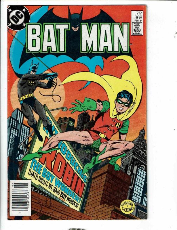 Batman # 368 VF Jason Todd Robin Joker Catwoman Gotham Poison Ivy ...