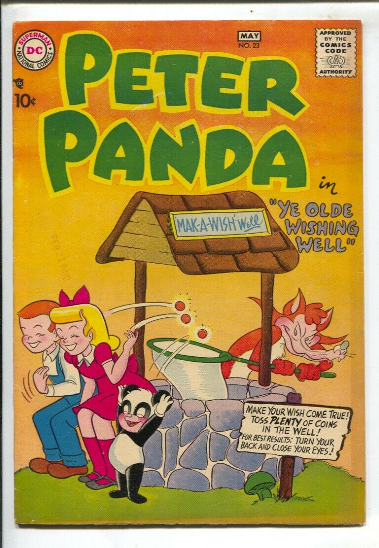 Peter Panda #23 1957-DC-"Ye Olde Wishing Well"-FN- | Comic Books ...
