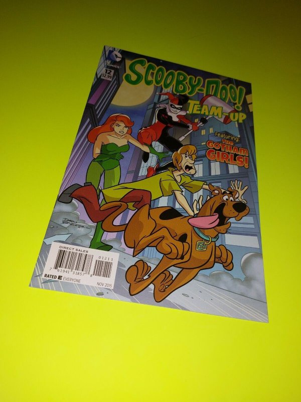 2015 Scooby DOO Team UP 12 Harley Quinn Poison IVY Batgirl 1st Print NM ...
