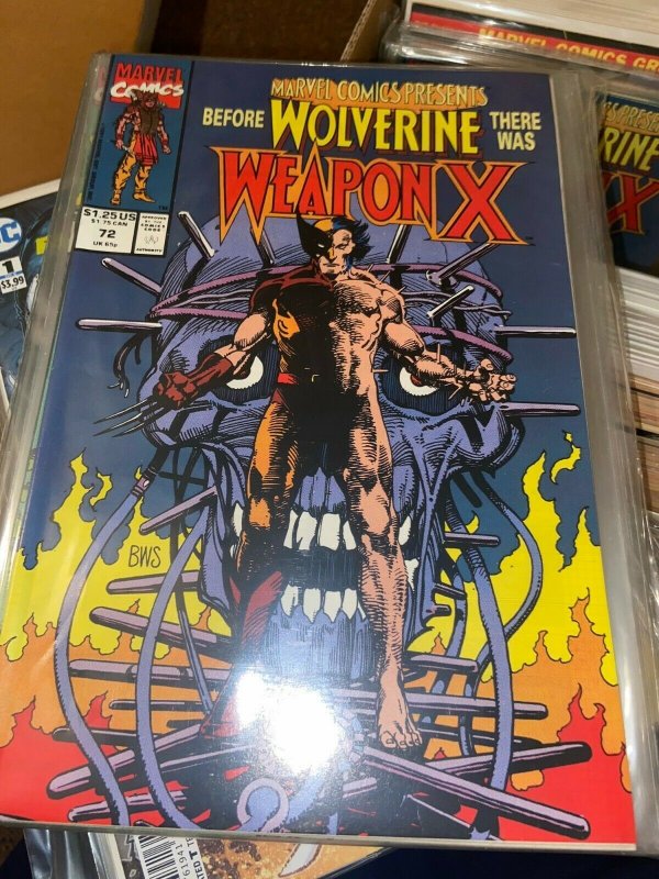 Marvel Comics Presents Lot - Complete Weapon X Storyline w/#s 72-84 ...