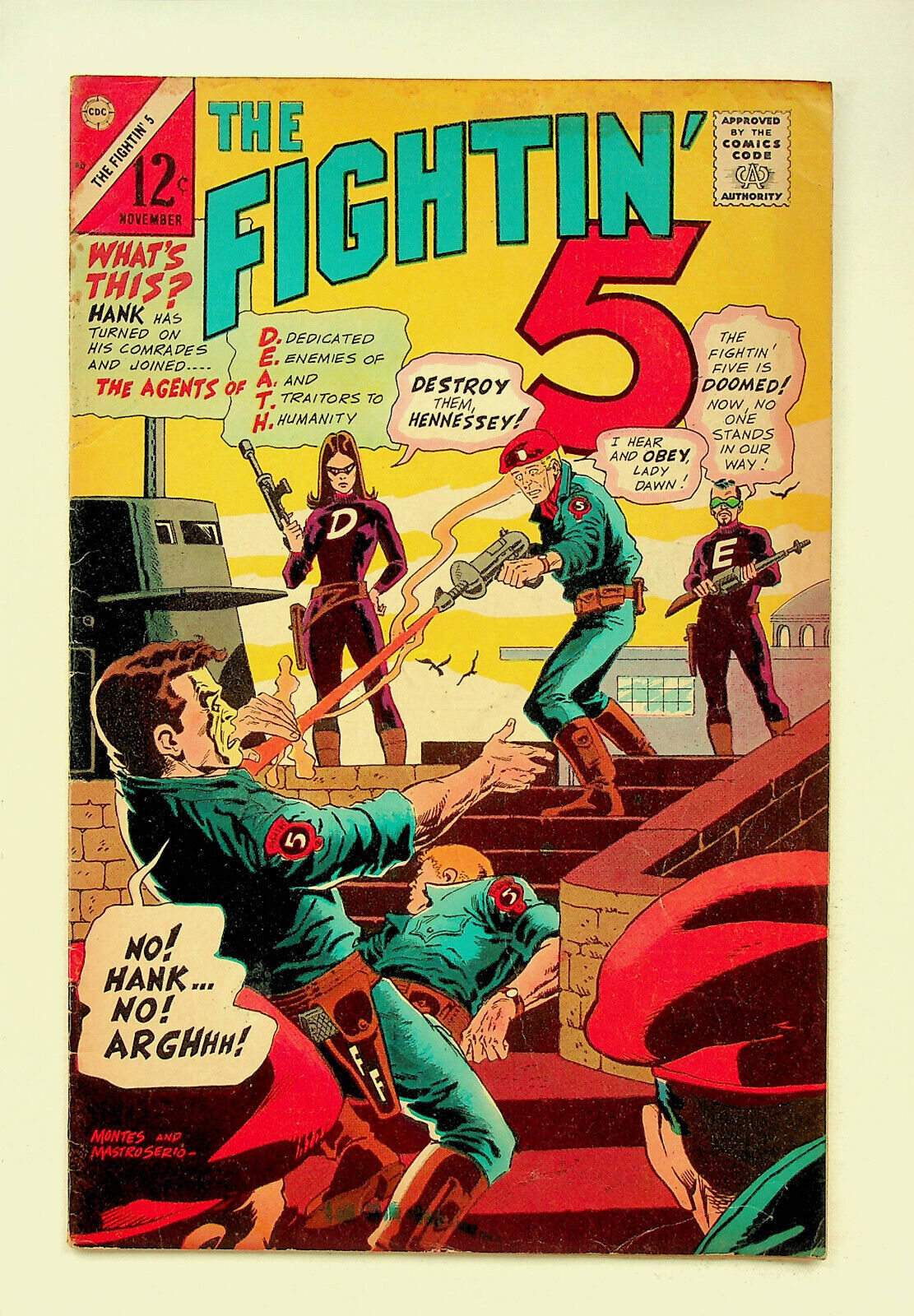 Fightin' Five #40 (Nov 1966, Charlton) - Good - First Appearance ...