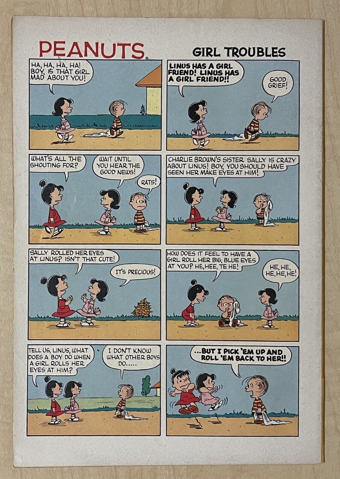 Peanuts #13 F- 5.5 Last Dell Comics Issue 1962 Charles Schulz Cover ...