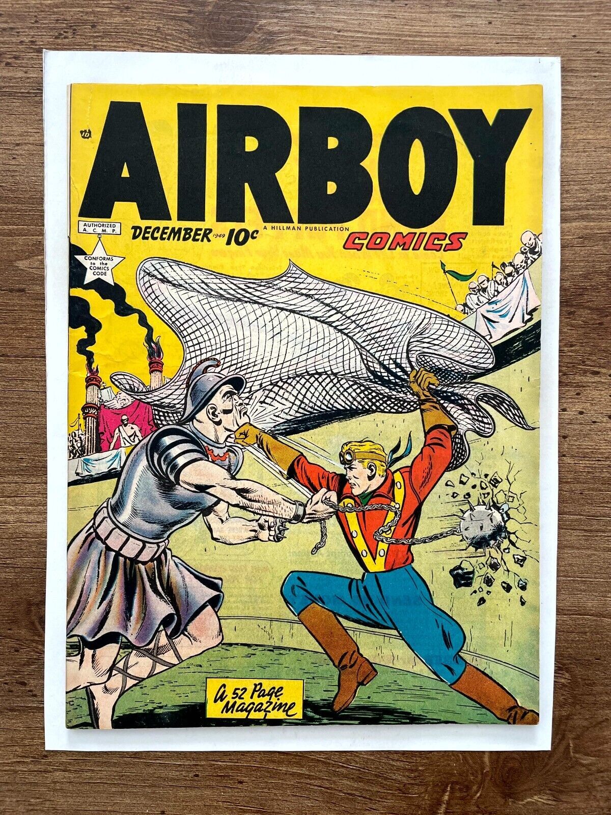 Airboy Comics Vol. # 6 # 11 FN/VF Hillman Comic Book Golden Age 1949 17 ...