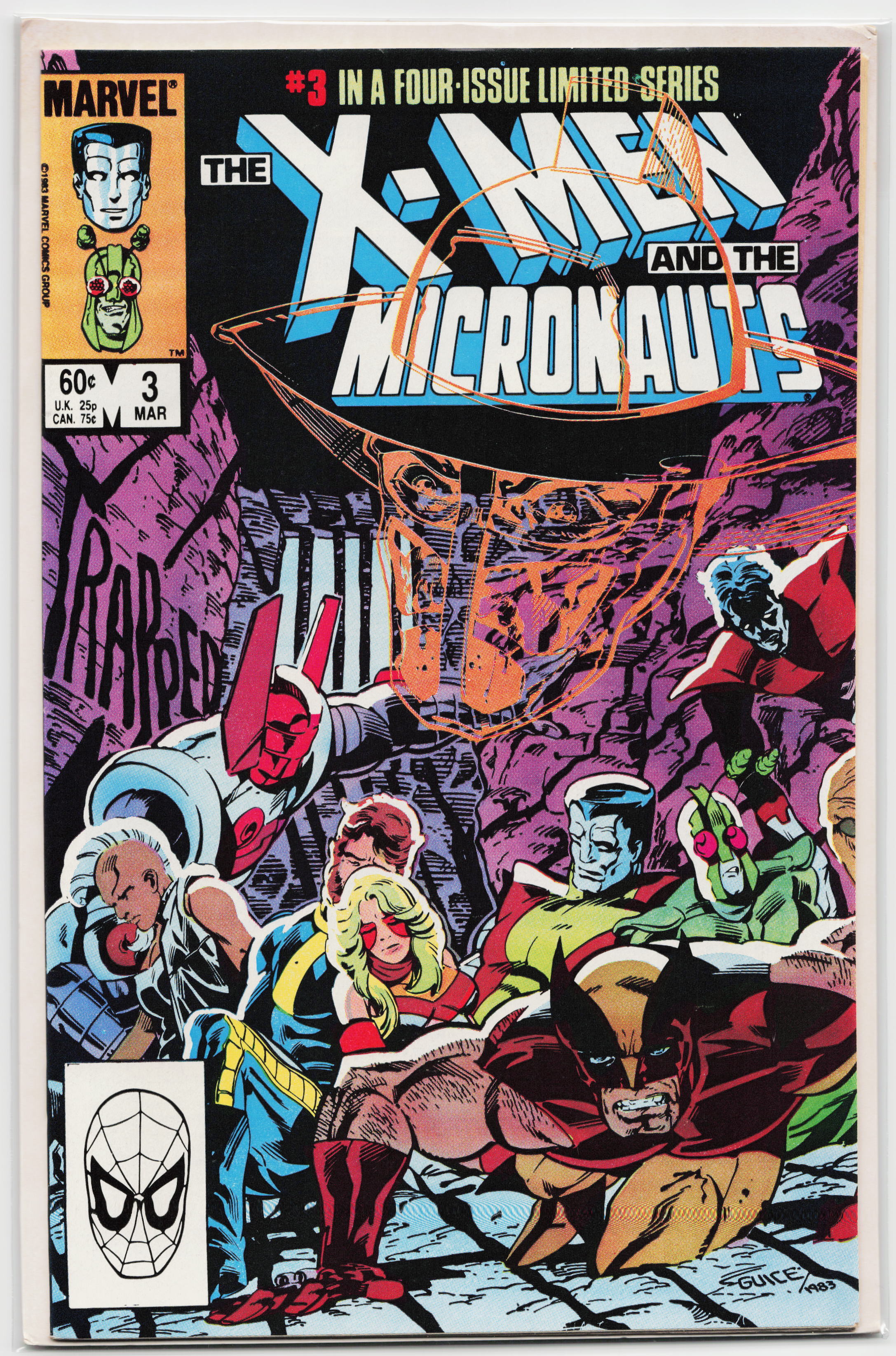 The X-Men and The Micronauts #3 (1984) Micronauts / Enigma Force ...