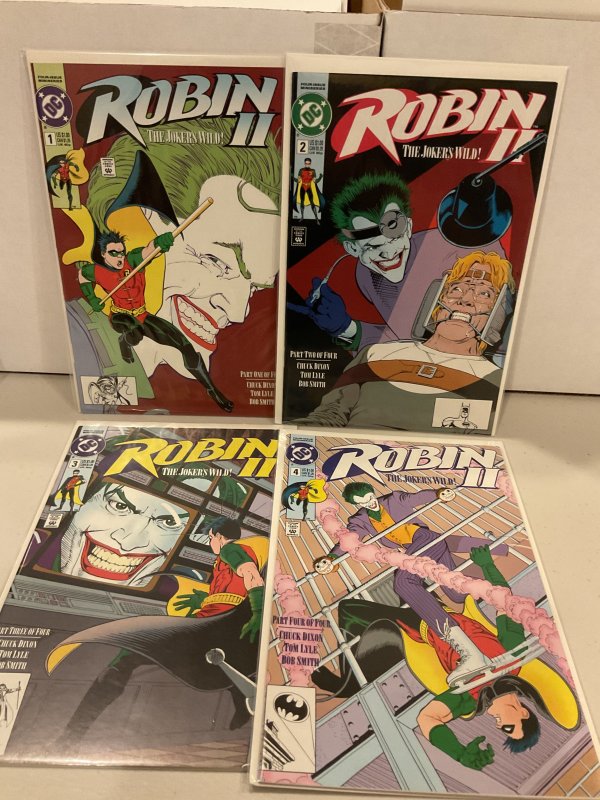 Robin II: Joker’s Wild Complete Set 1-4 1991 All Kevin Maguire Covers ...