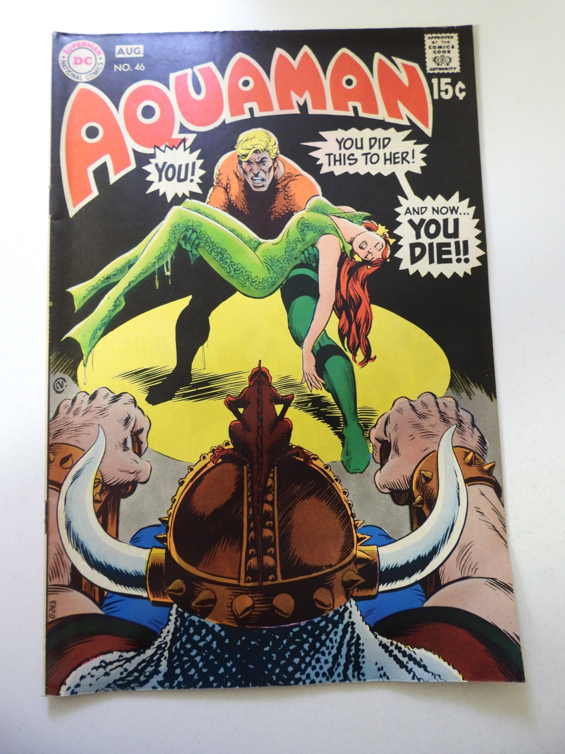 Aquaman #46 (1969) FN Condition | Comic Books - Silver Age, DC Comics ...