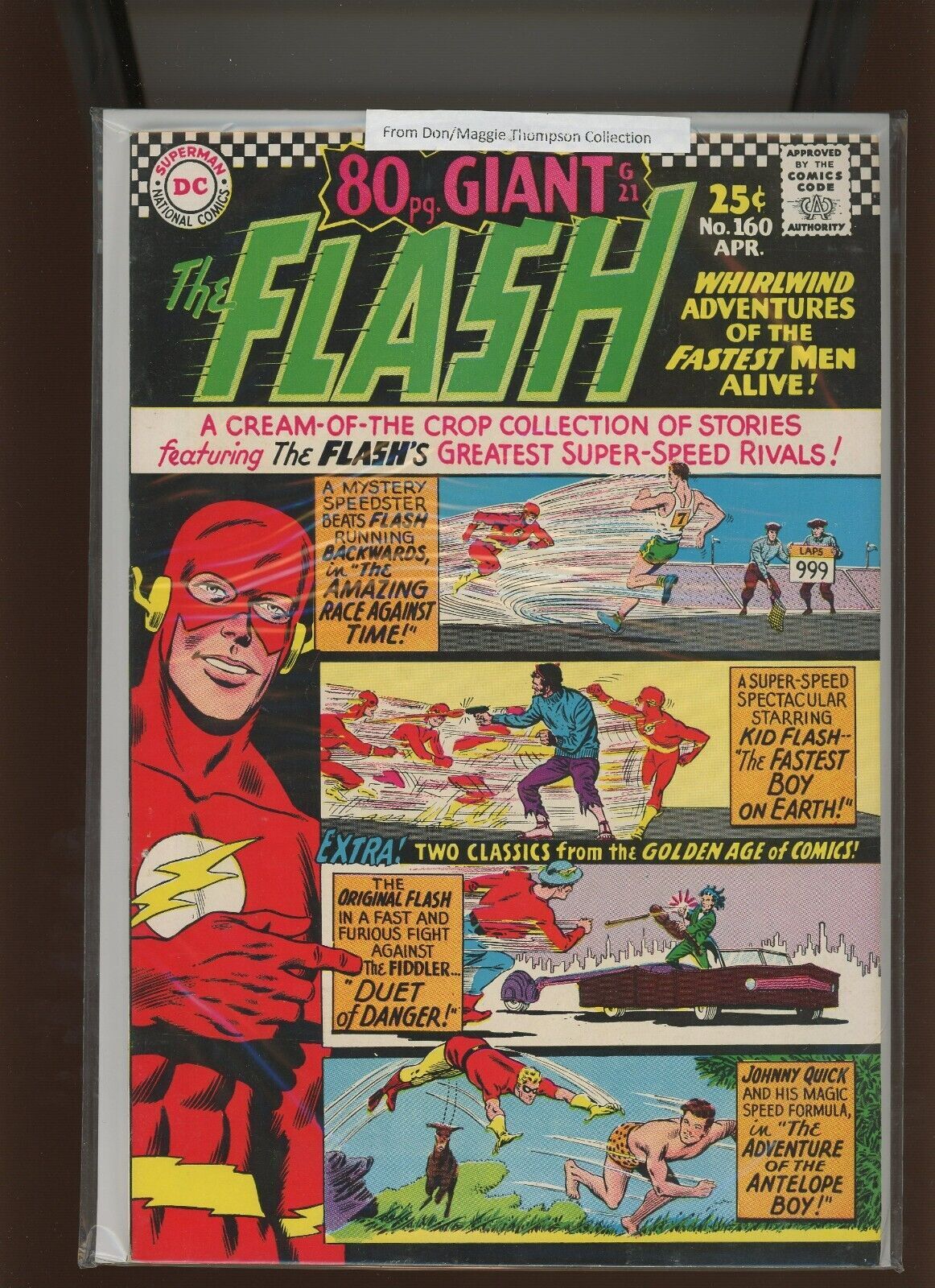 (1966) the Flash #160: From the DON/Maggie Thompson Collection! (8.0 ...
