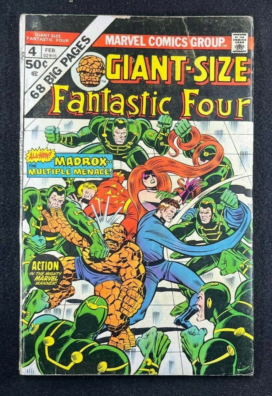 Giant-Size Fantastic Four (1974) #4 VG (4.0) 1st App Jamie Madrox ...