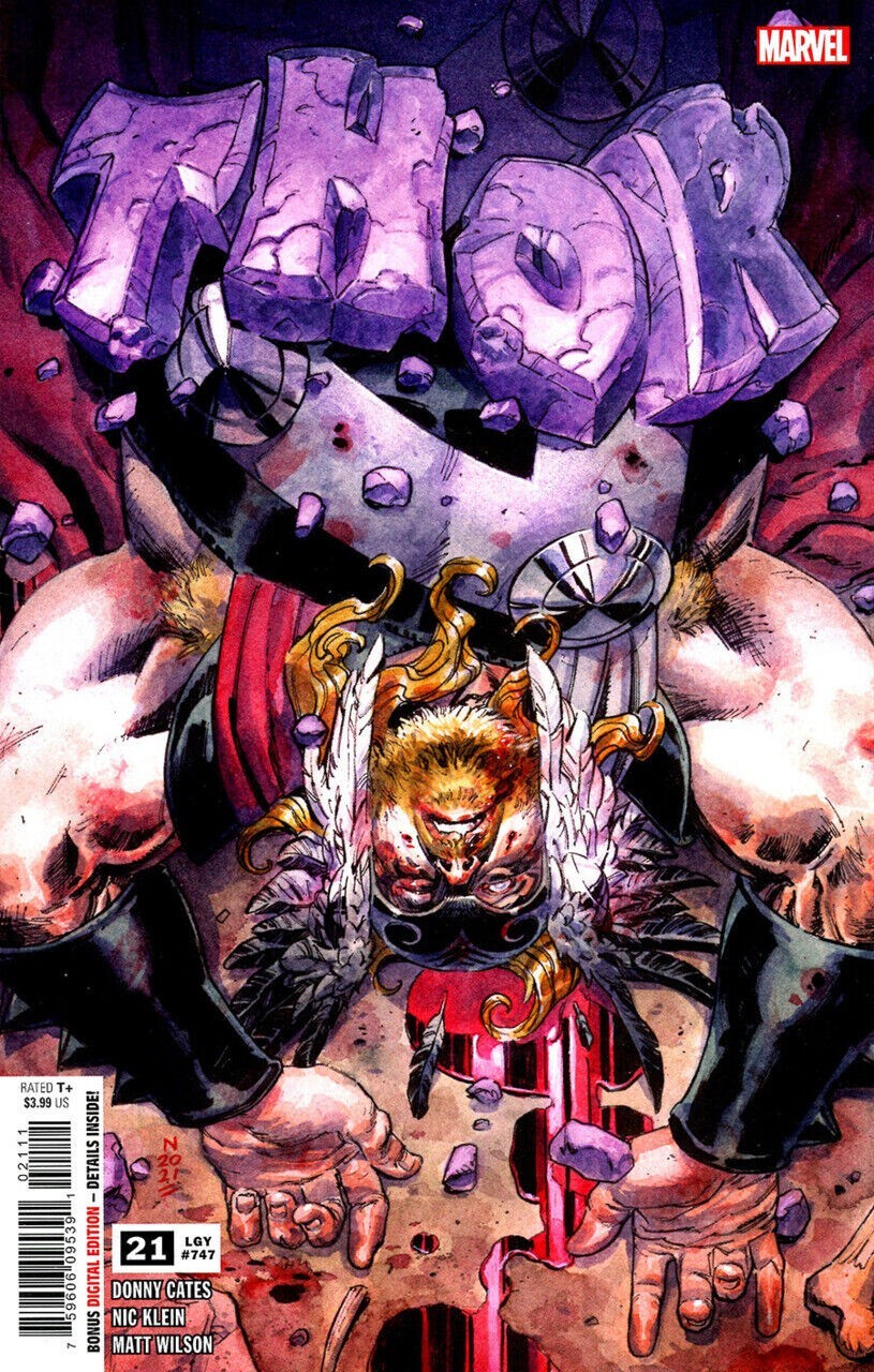 Thor (2020) #21 (#747) NM Nic Klein God of Hammers Variant Cover ...