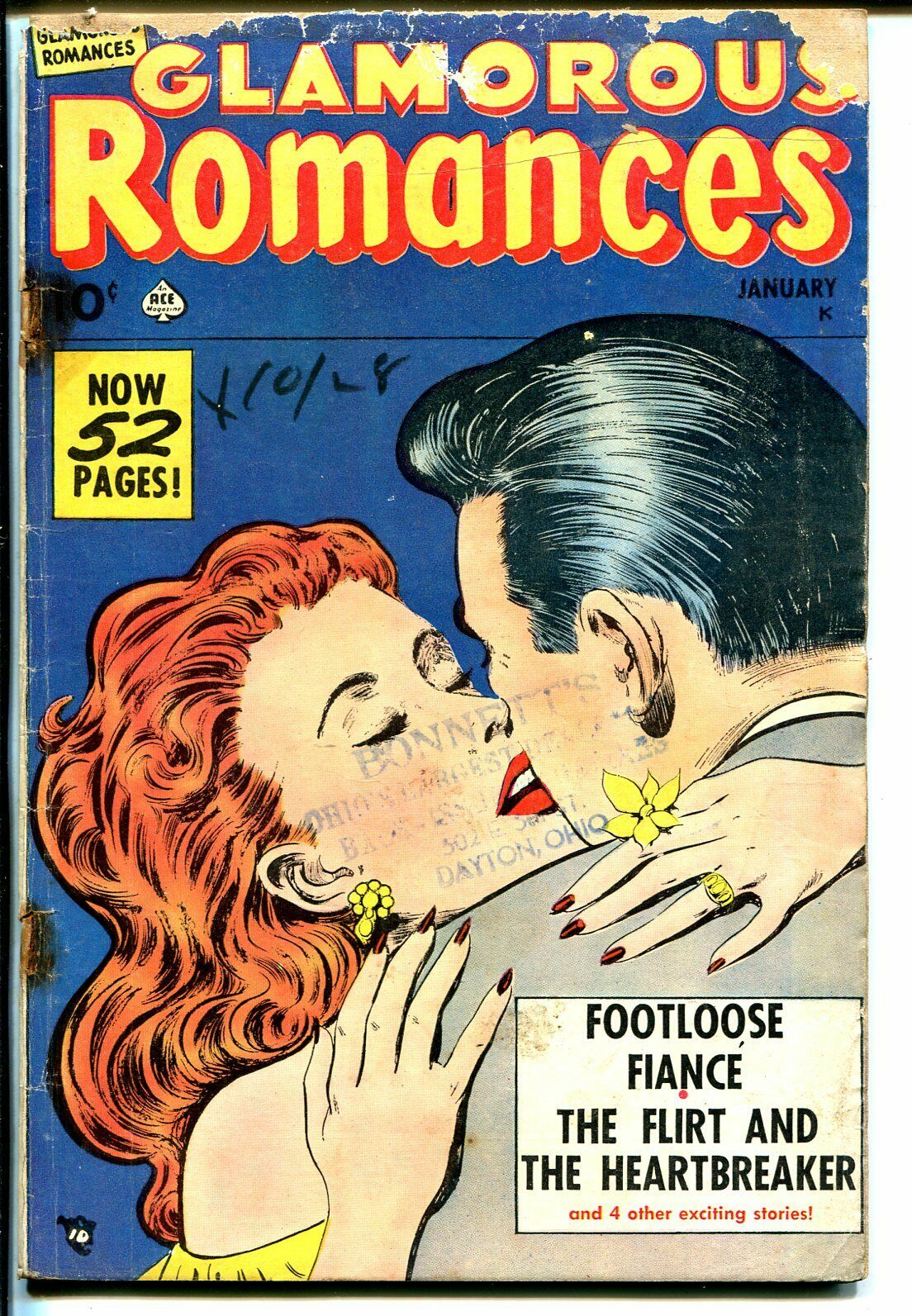 Glamorous Romances #44 1950-Ace-spicy art-52 page issue-G- | Comic ...