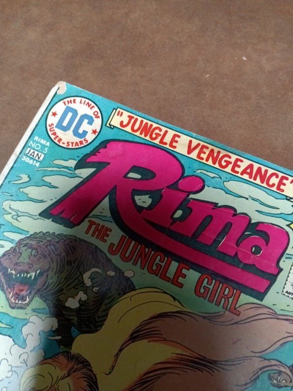 Rima The Jungle Girl #1-7 COMPLETE SET, DC Comics, Joe Kubert Cover art ...