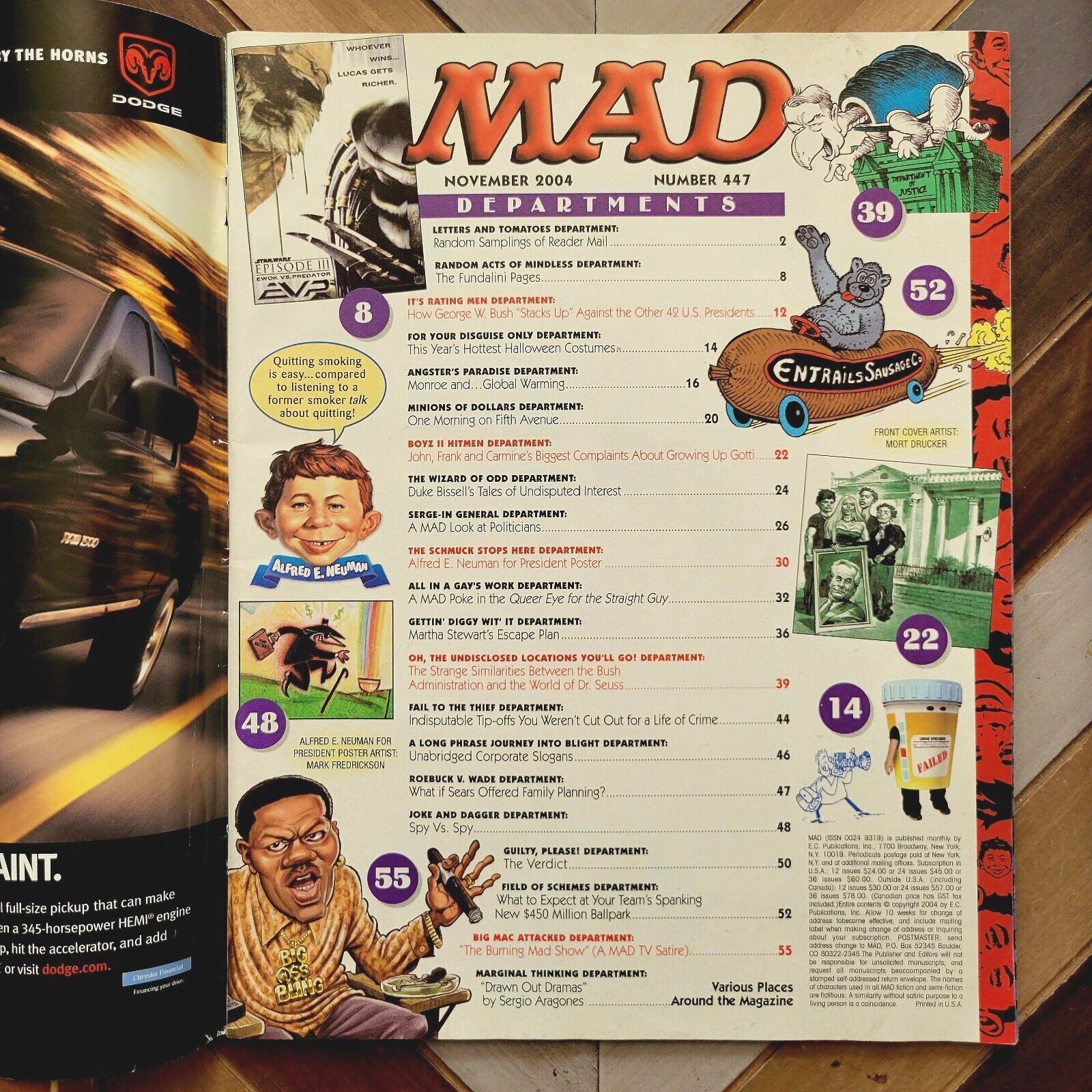 MAD Magazine #447 FN- (E.C. 2004) George W. Bush & Dr Seuss / Mort ...