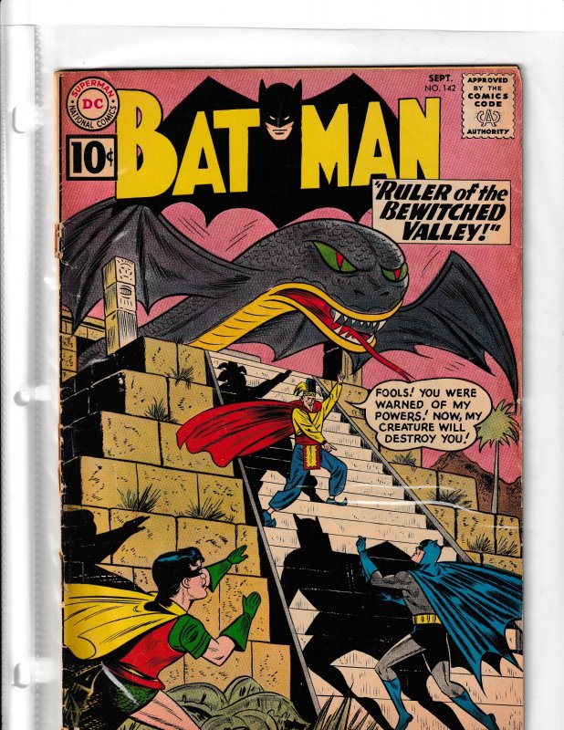 Batman #142 (1961) Batman and Robin | Comic Books - Silver Age, DC ...