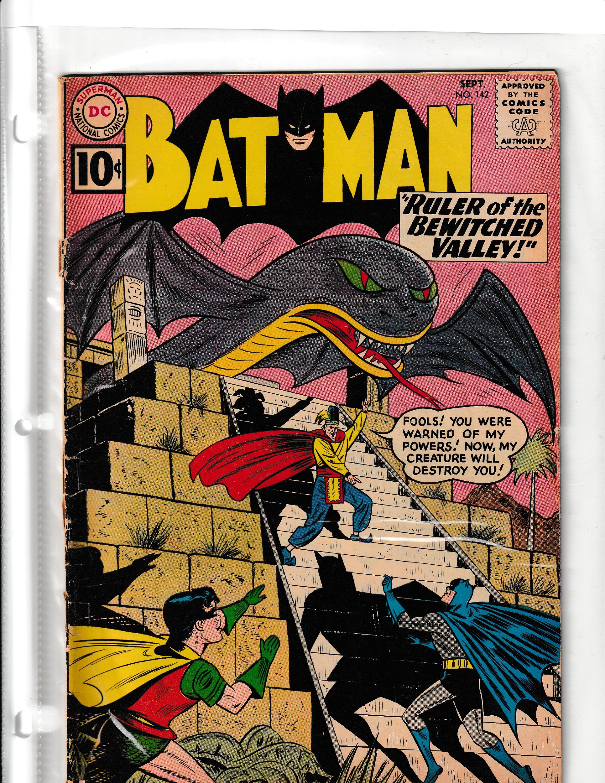 Batman #142 (1961) Batman and Robin | Comic Books - Silver Age, DC ...