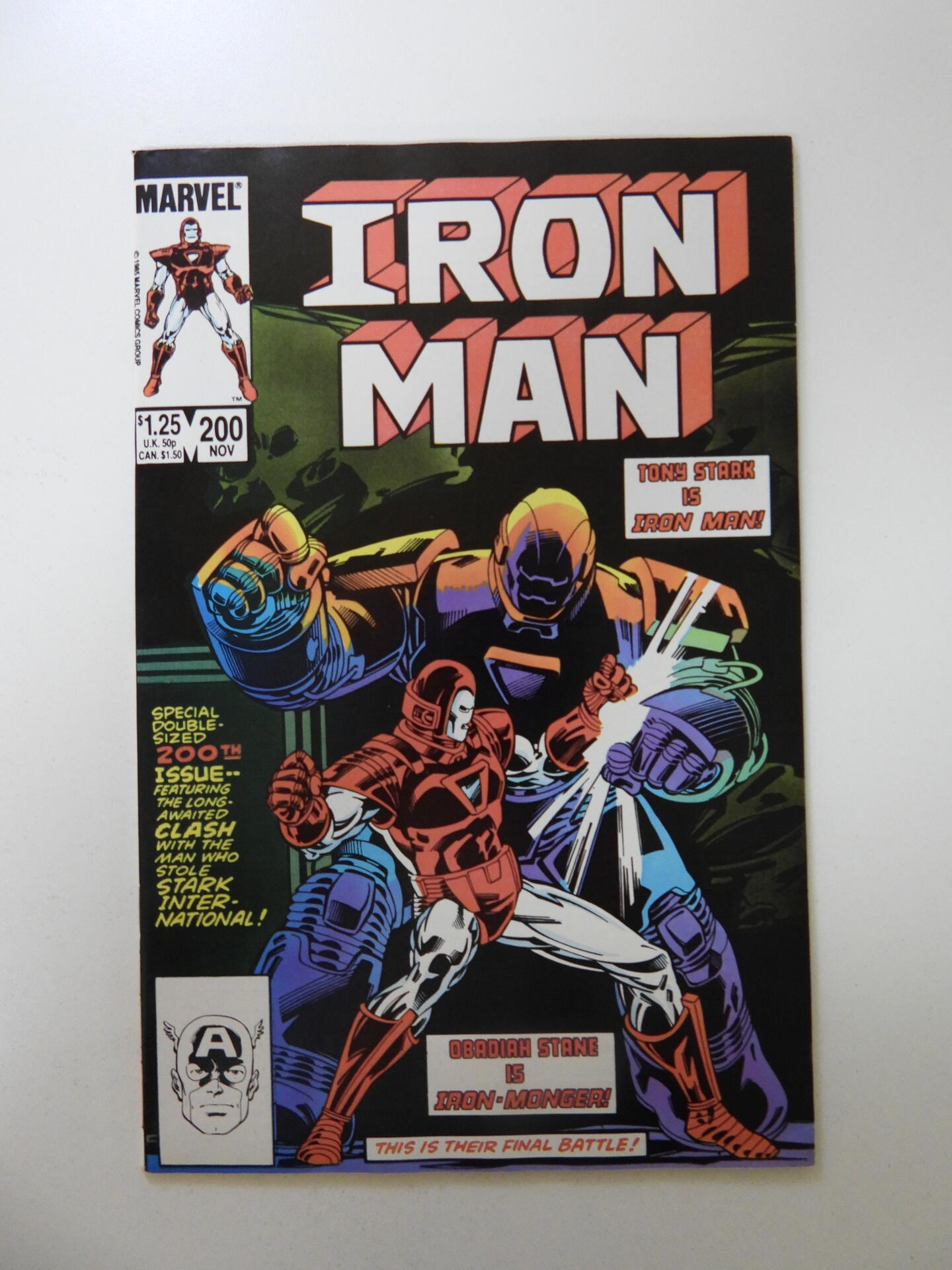 Iron Man #200 (1985) VF+ condition | Comic Books - Copper Age, Marvel ...